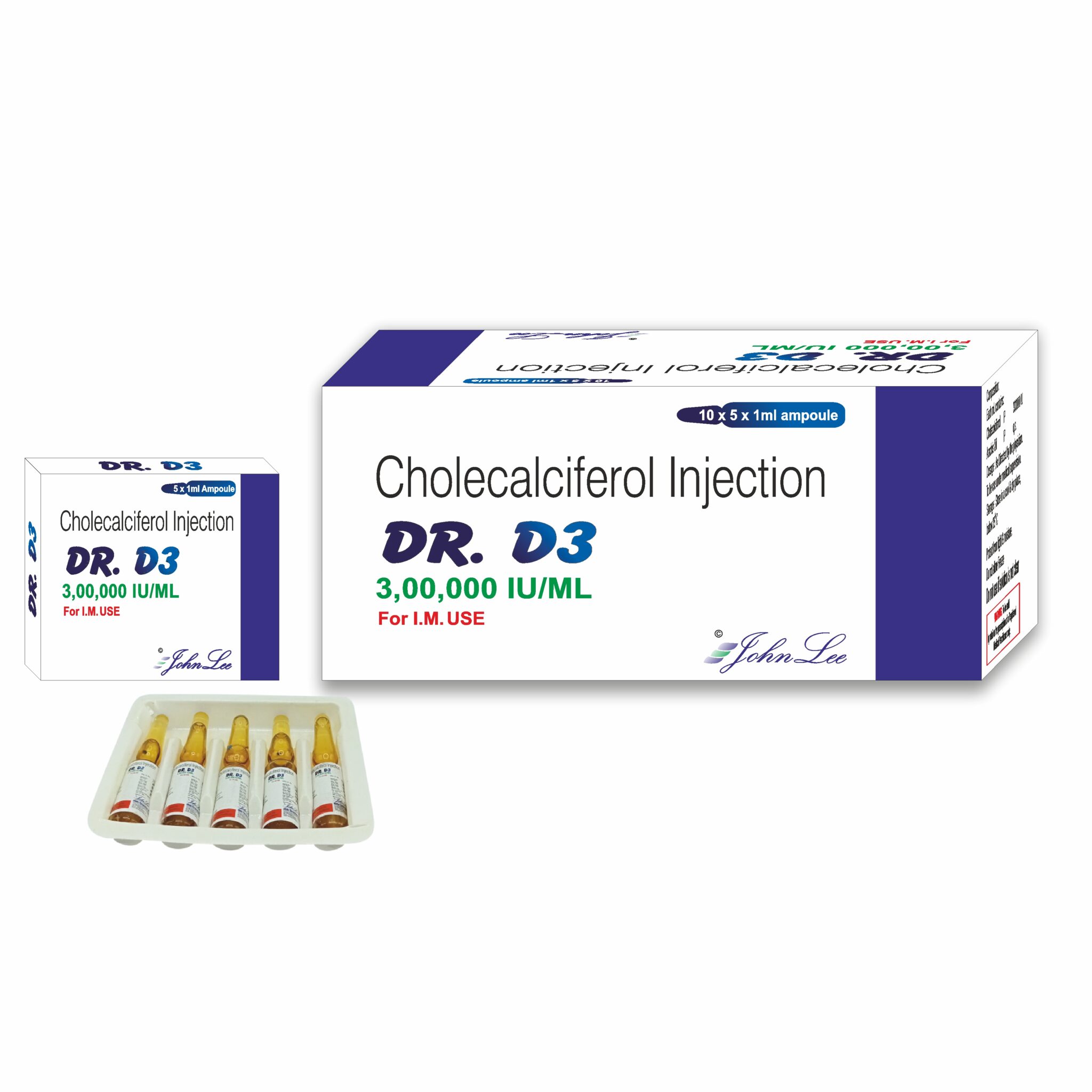 DR.D3 3,00,000 Inj - Johnlee Pharmaceuticals Pvt. Ltd.