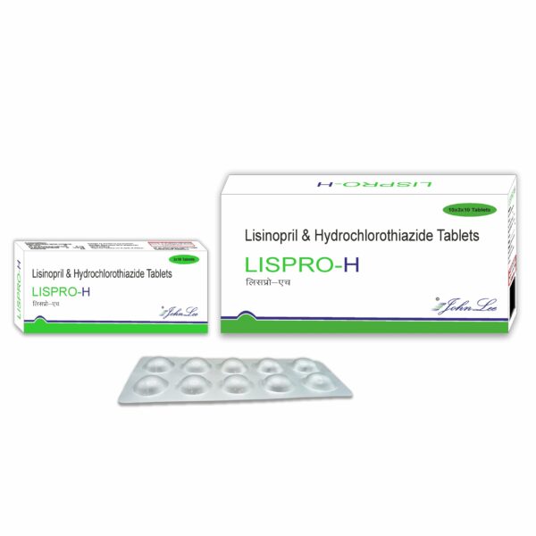 Lispro-H; Lisinopril IP 5 Mg + Hydrochlorthiazide IP 12.5 Mg