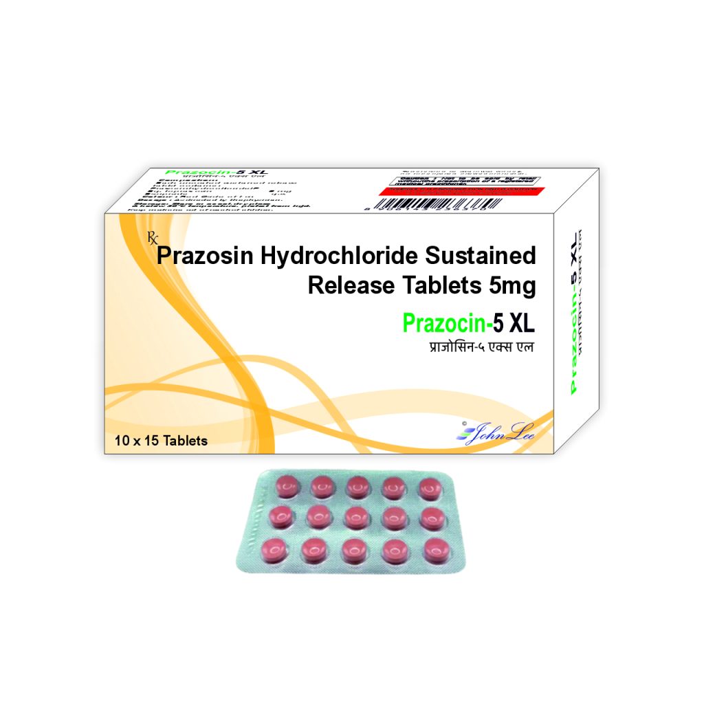 Prazocin-5 XL - Johnlee Pharmaceuticals Pvt. Ltd.