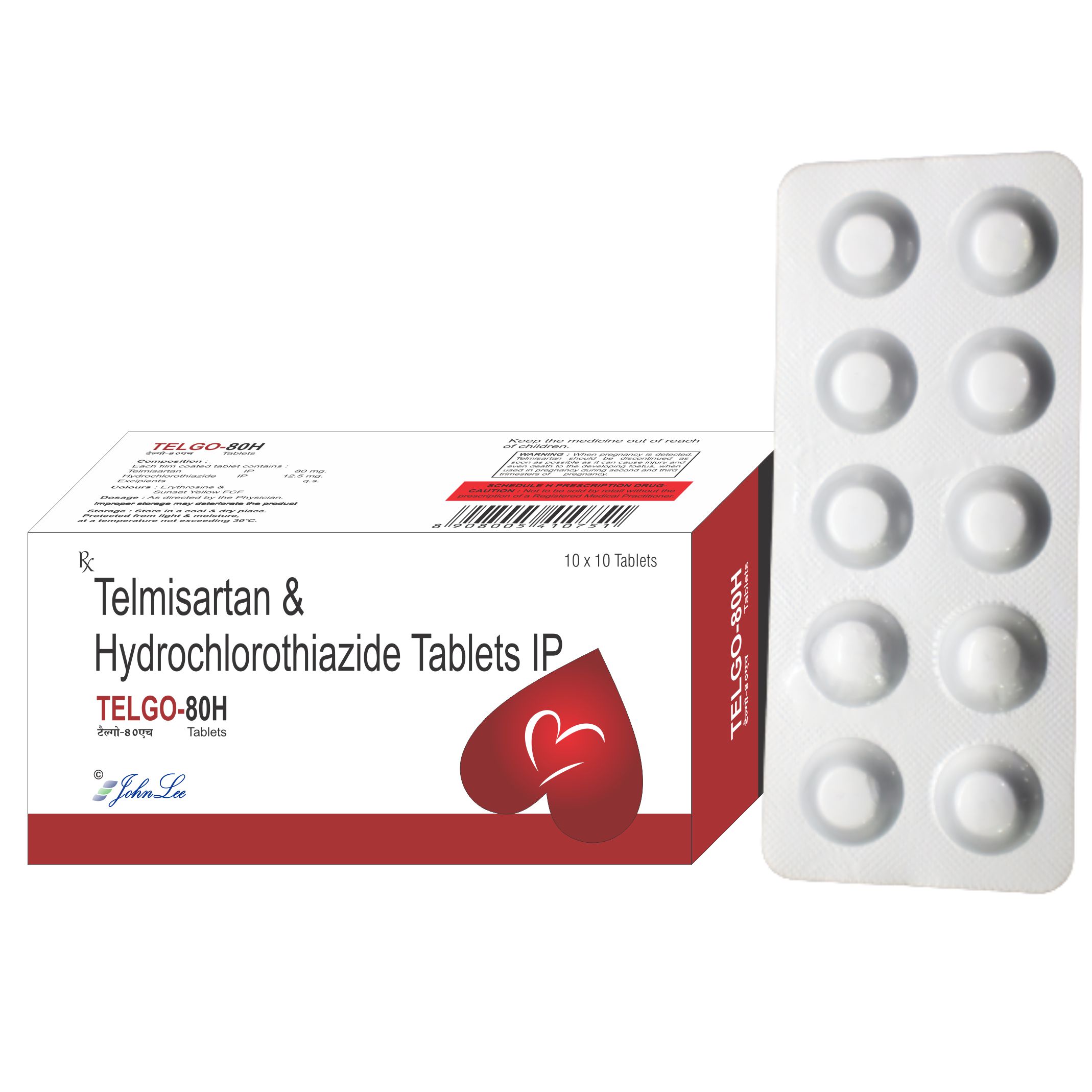 Telgo-80H – Johnlee Pharmaceuticals Pvt. Ltd.