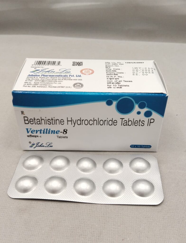 Vertiline-8 – Johnlee Pharmaceuticals Pvt. Ltd.