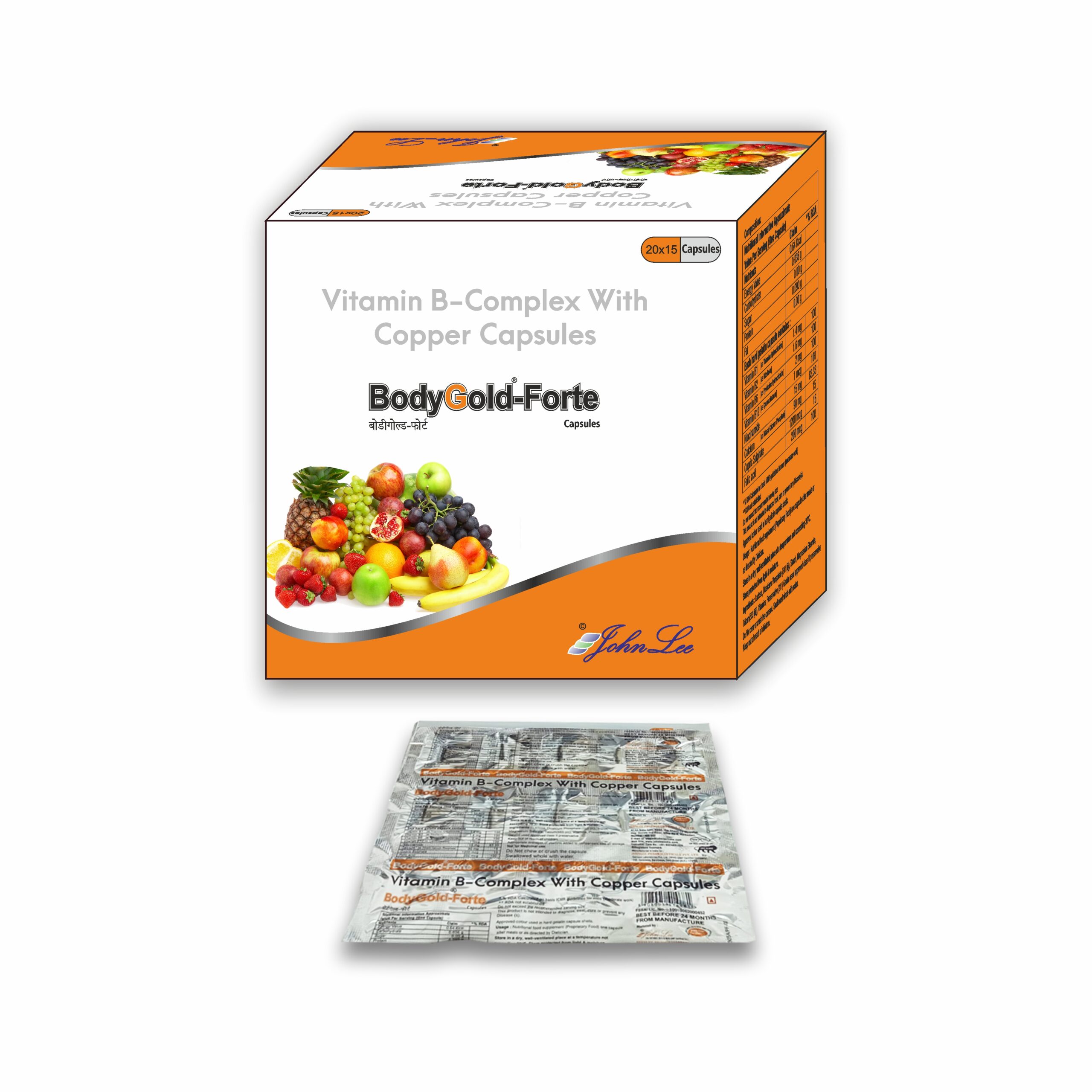 Bodygold-Forte - Johnlee Pharmaceuticals Pvt. Ltd.
