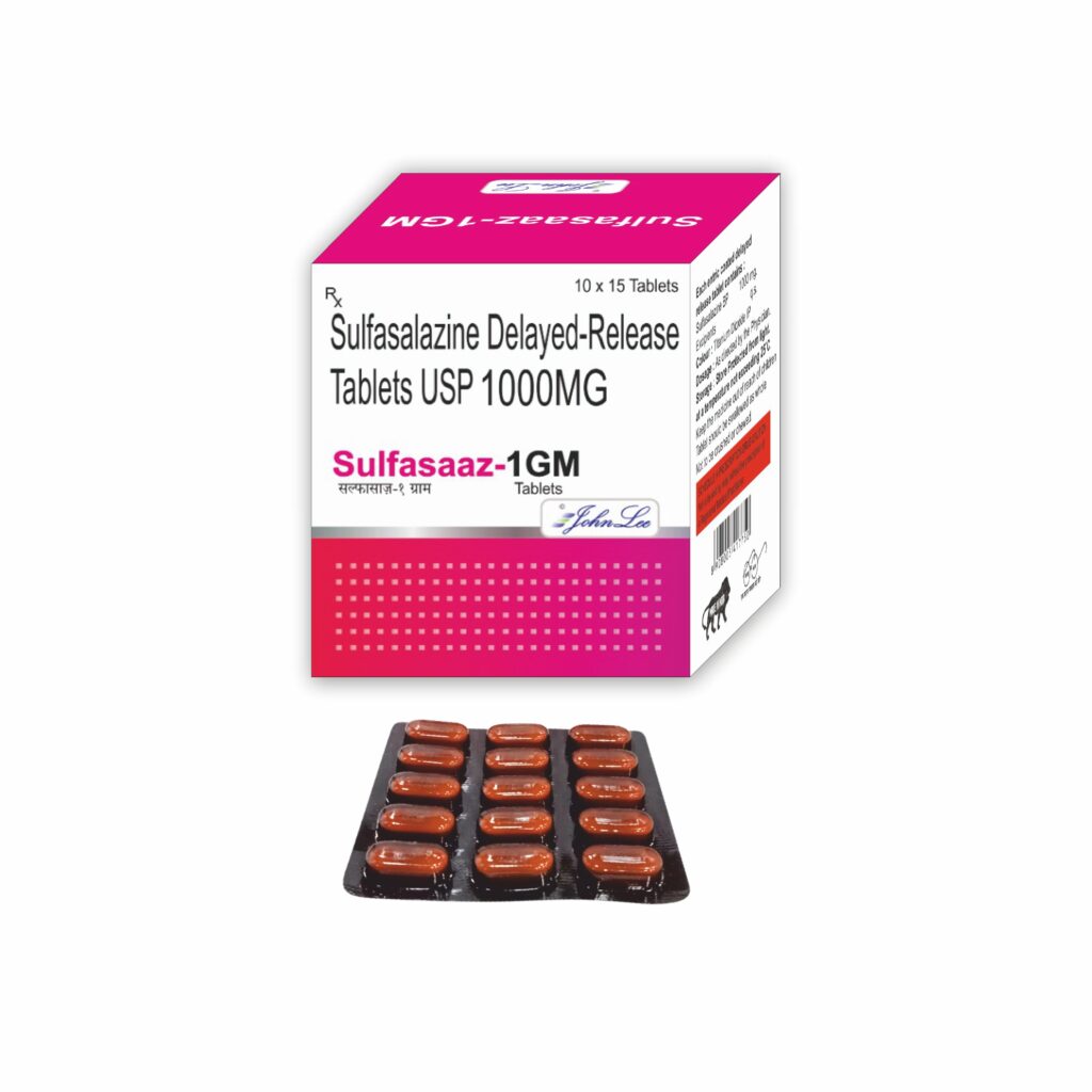 Sulfasaaz-1GM - Johnlee Pharmaceuticals Pvt. Ltd.