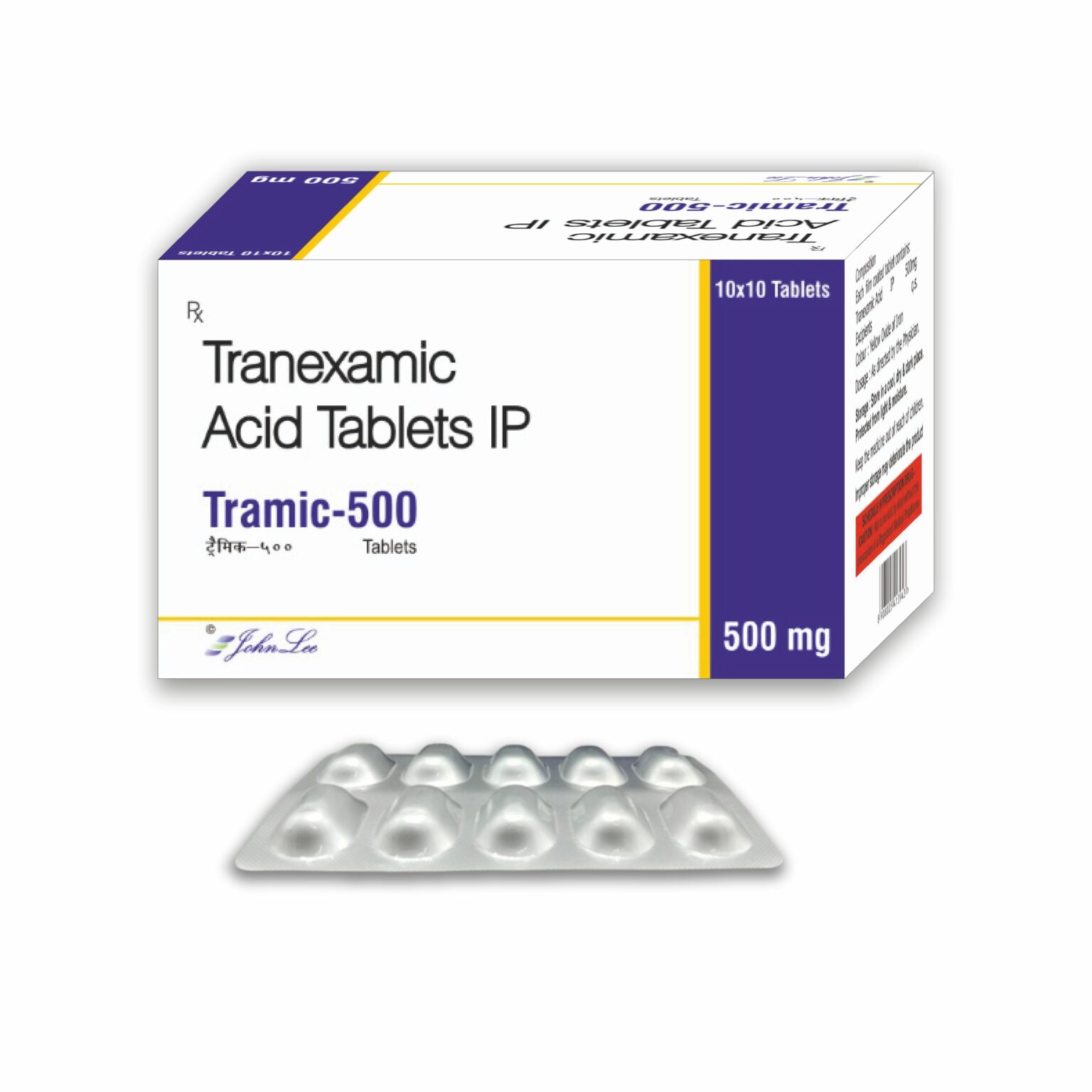 Tramic-500 - Johnlee Pharmaceuticals Pvt. Ltd.