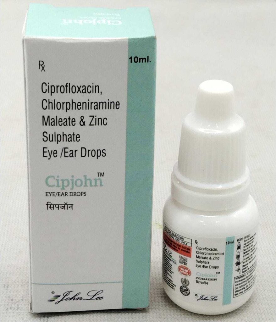 Cipjohn Eye/Ear Drop – Johnlee Pharmaceuticals Pvt. Ltd.