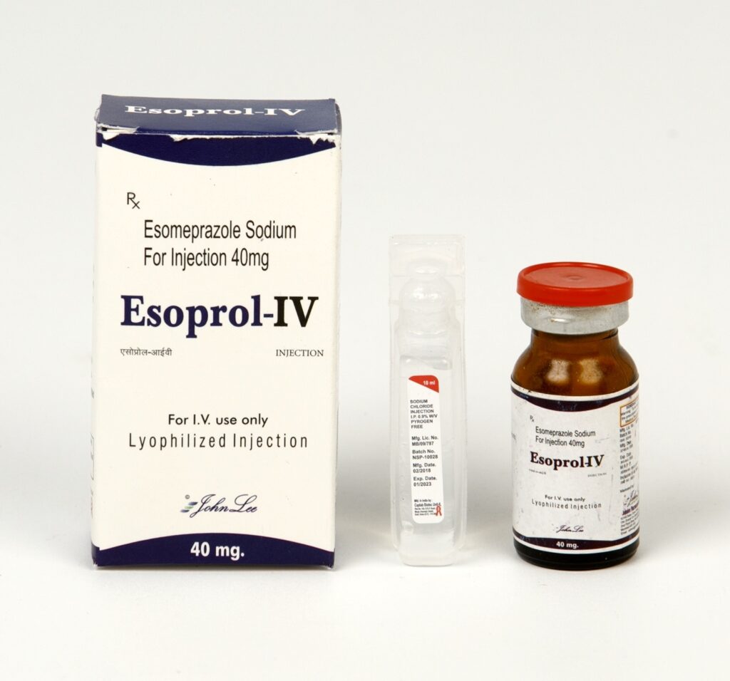 Esoprol IV Inj – Johnlee Pharmaceuticals Pvt. Ltd.