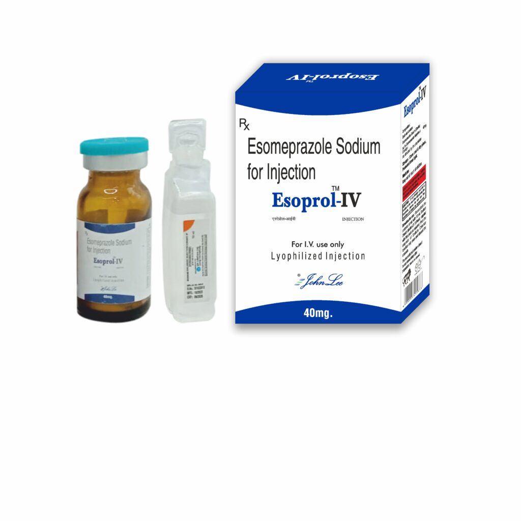 Esoprol IV Inj - Johnlee Pharmaceuticals Pvt. Ltd.