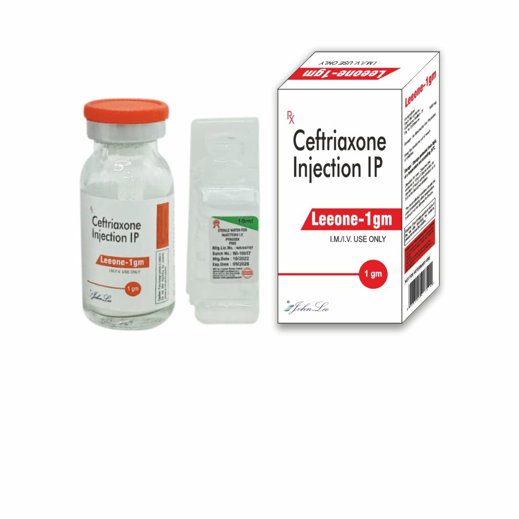 Leeone-1gm Inj - Johnlee Pharmaceuticals Pvt. Ltd.