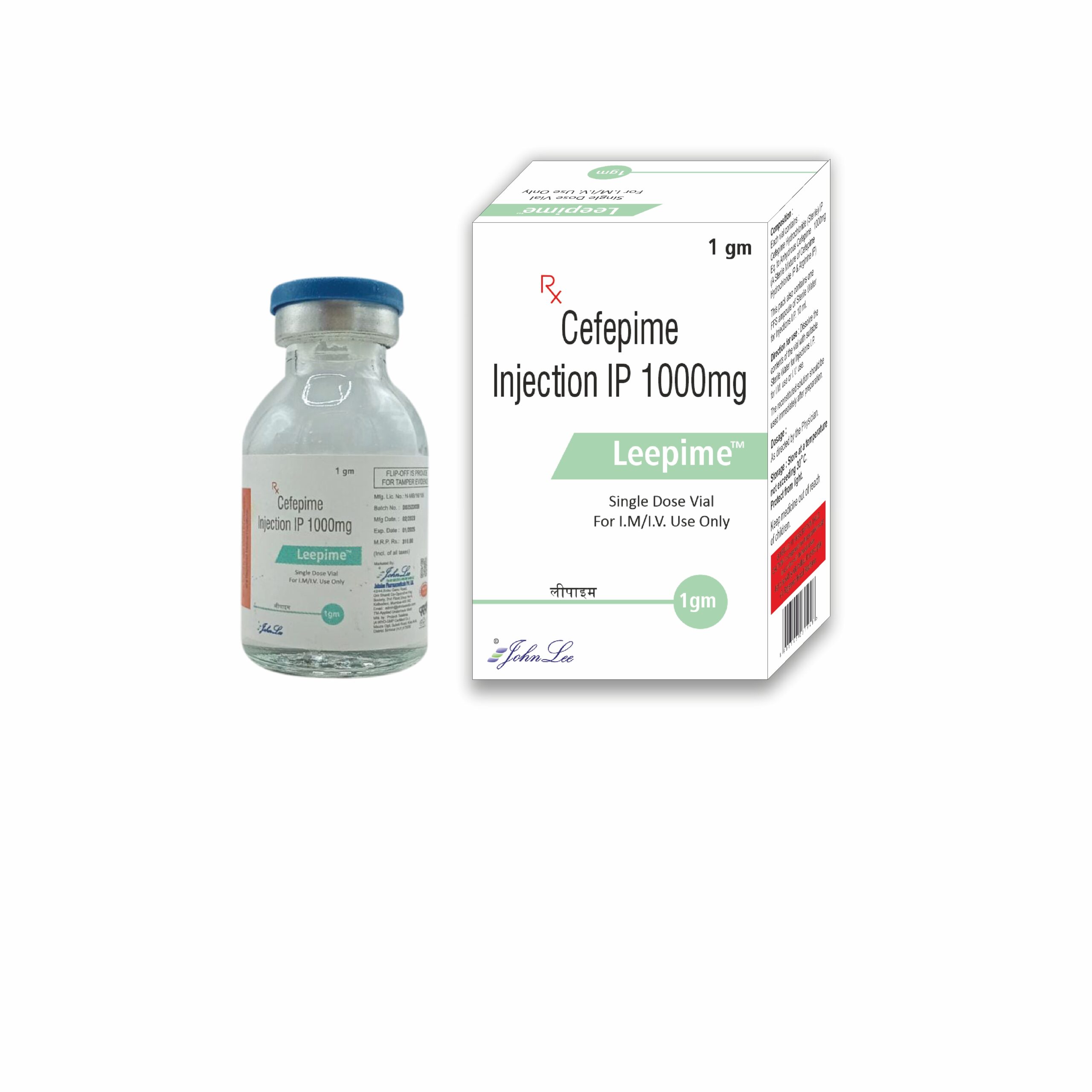 Leepime Inj - Johnlee Pharmaceuticals Pvt. Ltd.