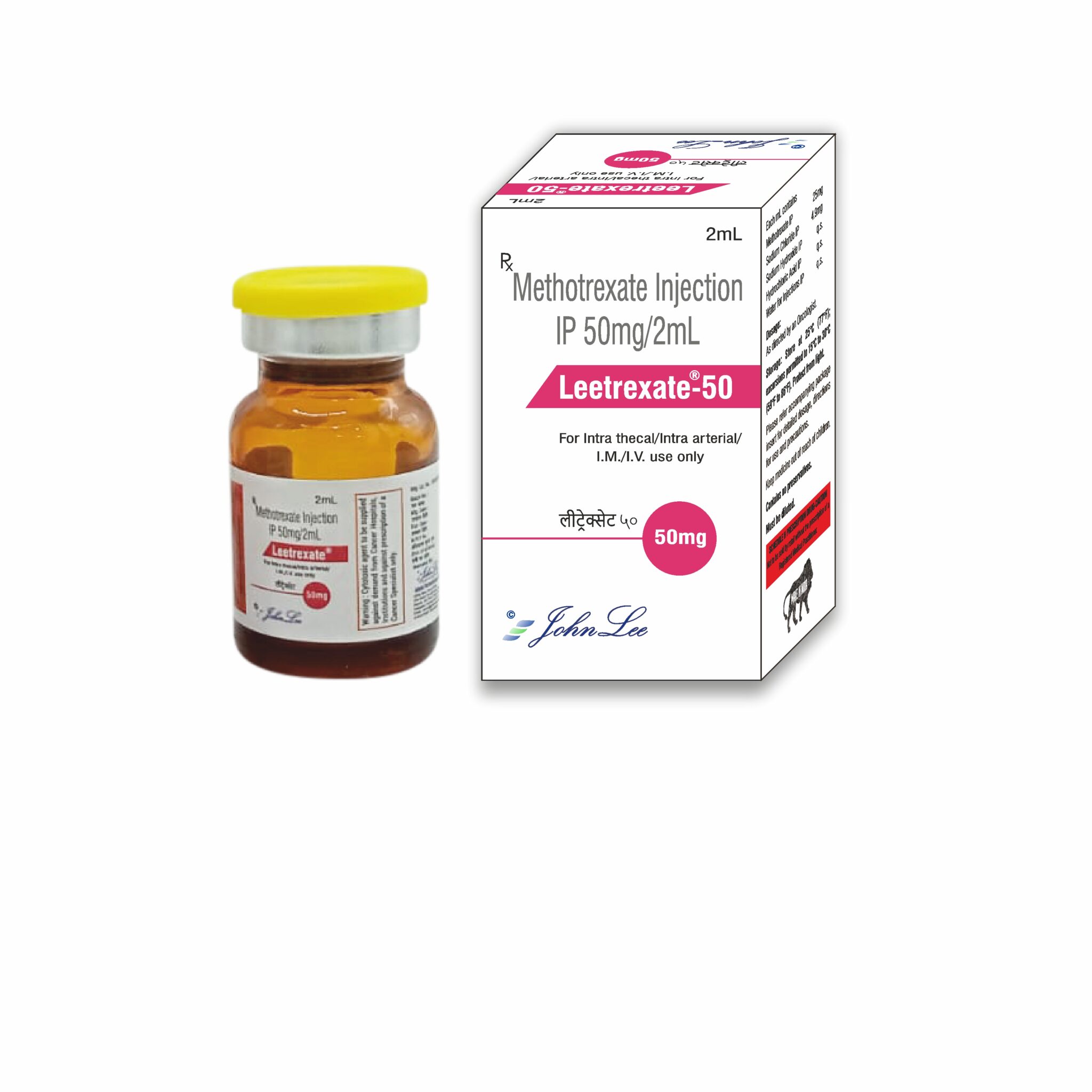Leetrexate-50 Inj - Johnlee Pharmaceuticals Pvt. Ltd.