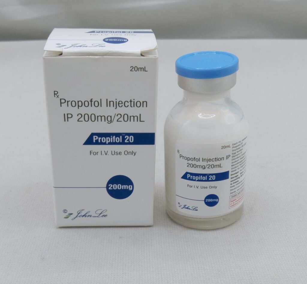 Propifol 20 Inj – Johnlee Pharmaceuticals Pvt. Ltd.