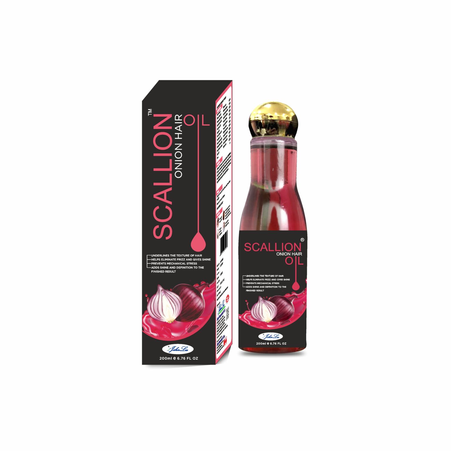 Red Onion Oil; Scallion Hair Oil: Natural Herbs, Anti-dandruff