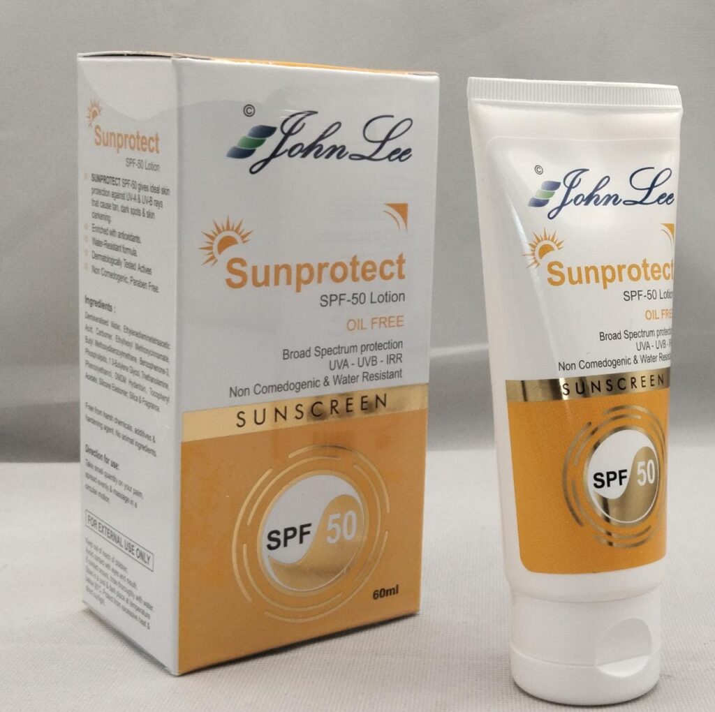 Johnlee Sunprotect SPF-50 Lotion – Johnlee Pharmaceuticals Pvt. Ltd.