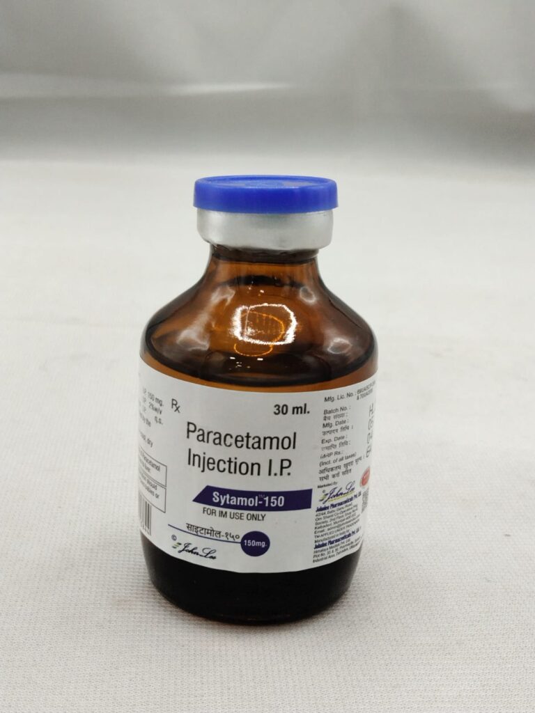 Sytamol-150 Inj – Johnlee Pharmaceuticals Pvt. Ltd.
