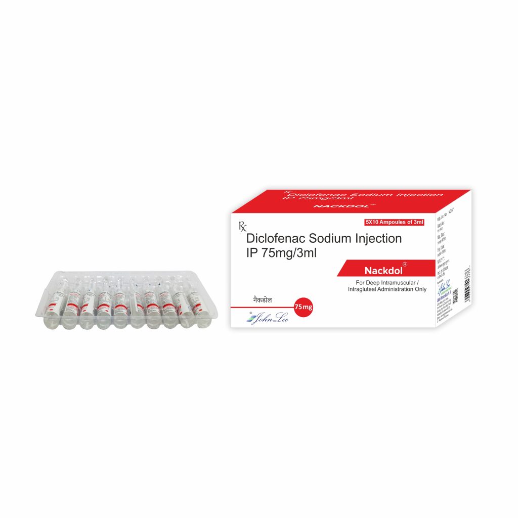 Diclofenac Sodium IP 25 Mg/ML; Nackdol: Pain-Relieving Medicine